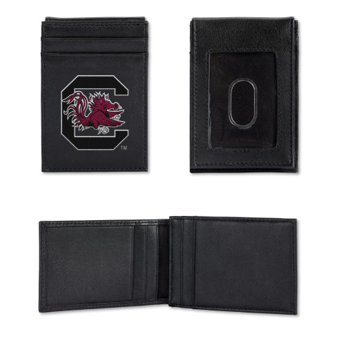 South Carolina Gamecocks Embroidered Front Pocket Wallet