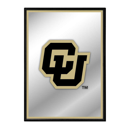 Colorado Buffaloes Framed Mirrored Wall Sign - CU