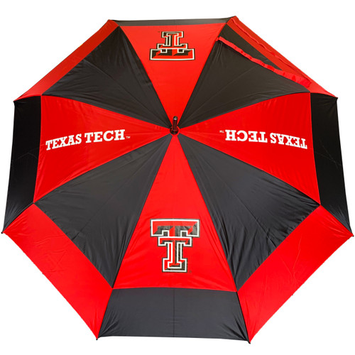 Texas Tech Red Raiders Double Canopy Wind Proof Golf Umbrella