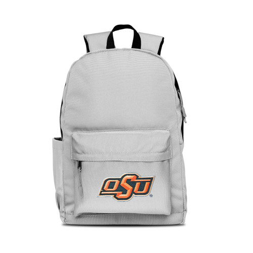 Oklahoma State Cowboys 16in. Premium Laptop backpack - Gray