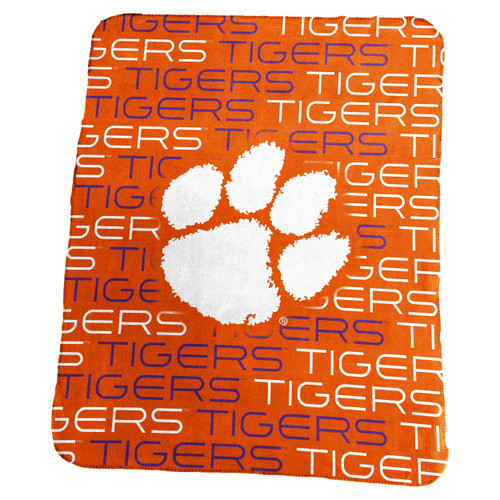 Clemson Tigers Classic Fleece Throw