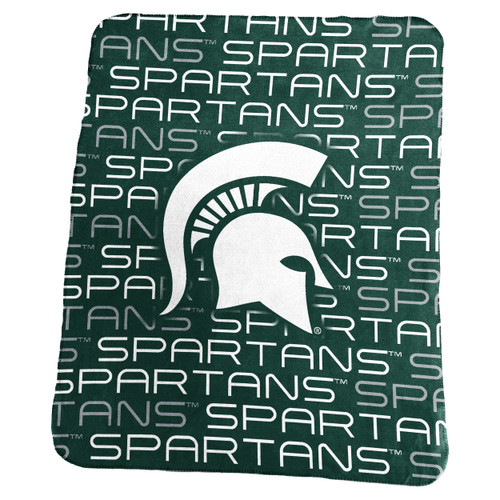 Michigan State Spartans Classic Fleece Throw