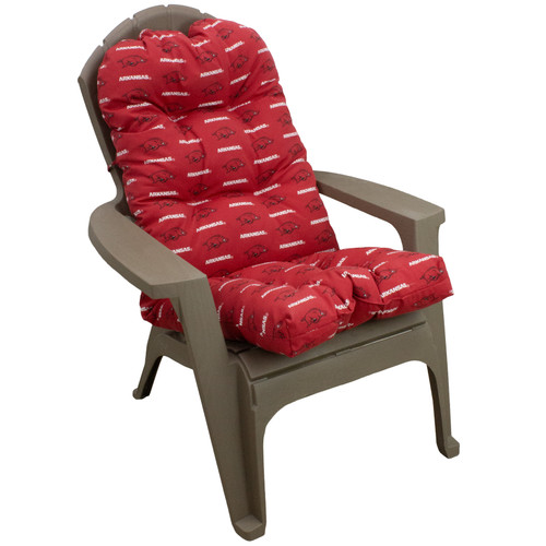 Arkansas Razorbacks Adirondack Chair Cushion - College Logo Stuff