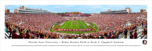 FSU Seminoles Panoramic Photo Print - End Zone