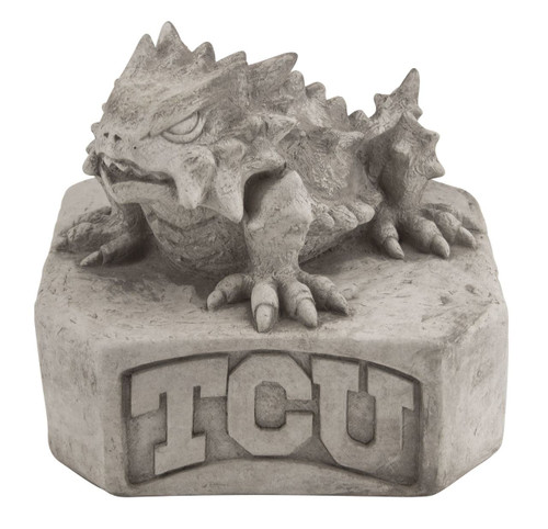TCU Horned Frogs Vintage Mascot Garden Statue