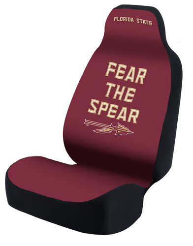 FSU Seminoles Universal Car Seat Cover - Fear The Spear