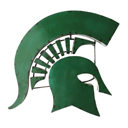 Michigan State Spartans Recycled Metal Wall Decor