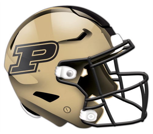 Purdue Boilermakers Authentic Helmet Cutout 24" Wall Art