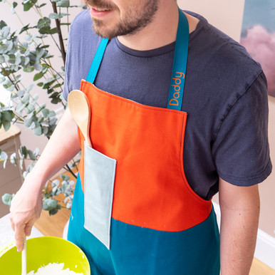 Colour Block Apron