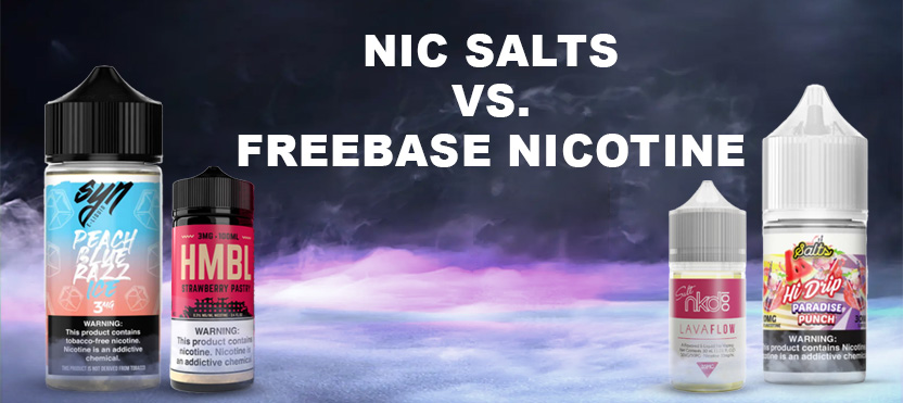 Exploring the World of Nicotine Alternatives: Nic Salts vs. Freebase ...