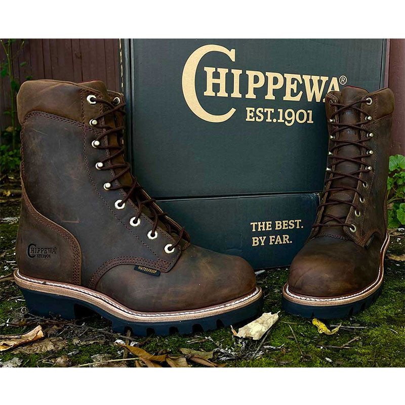 Chippewa 59405 SUPER DNA Steel Toe 400g Insulated Logger Boots - Family ...