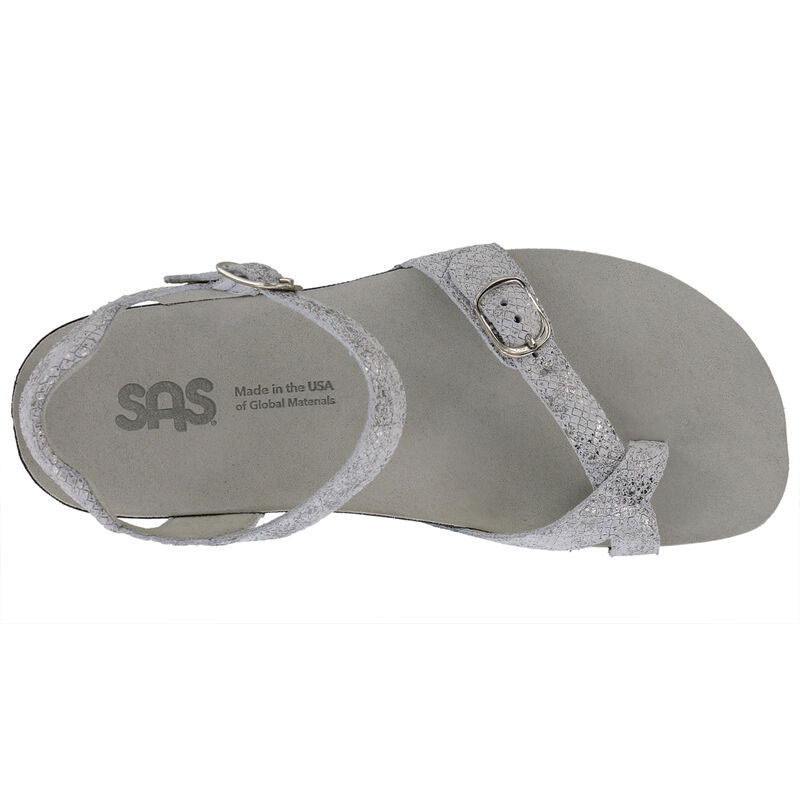 SAS PAMPA TOE LOOP Sandals Plata - Family Footwear Center