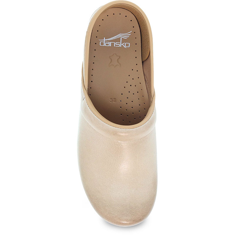 Dansko SAND MILLED BURNISHED Professional Clogs - Family Footwear Center