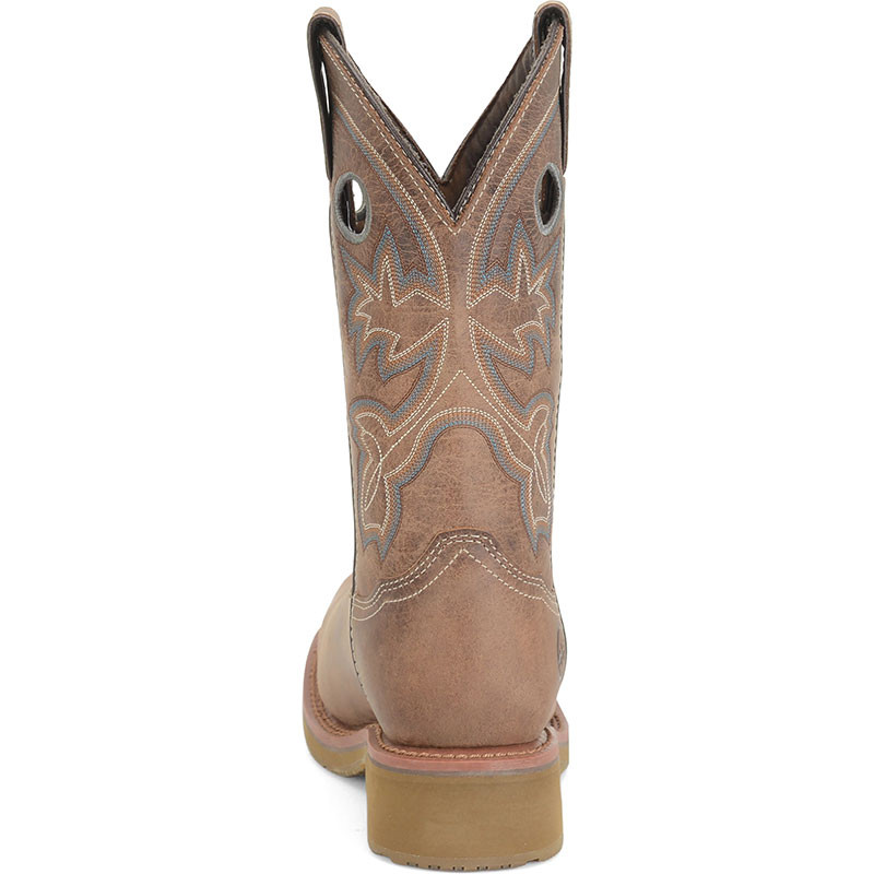 Double-H DH2411 HADDIE Wide Square Composite Toe Western Work Boots ...