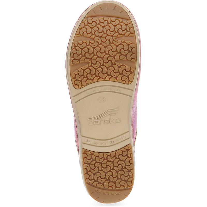 Dansko XP 2.0 PINK IRIDESCENT Leather Clogs - Family Footwear Center