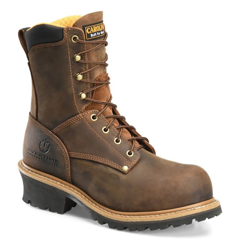 Carolina 1821 ELM Steel Toe Non-Insulated Unlined Logger Boots - Family ...