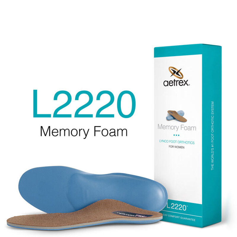 Aetrex L2400M Men's CUSTOMIZABLE Orthotics - Insoles for Personalized ...