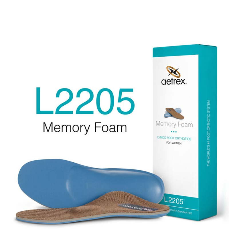 Aetrex L2305 Men's PREMIUM MEMORY FOAM Orthotics with Metatarsal ...