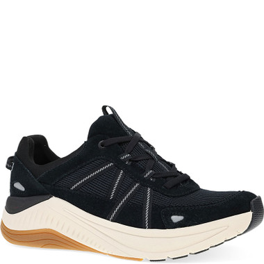 Dansko POPPY Black Suede Sneakers - Family Footwear Center