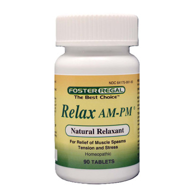 RELAX AM-PM Natural Relaxant Natural Relief For Muscle Spasm, Tension ...