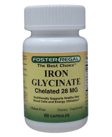 IRON GLYCINATE 28 MG