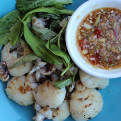 Thai Grilled Cuttlefish - Ziegler and Brown