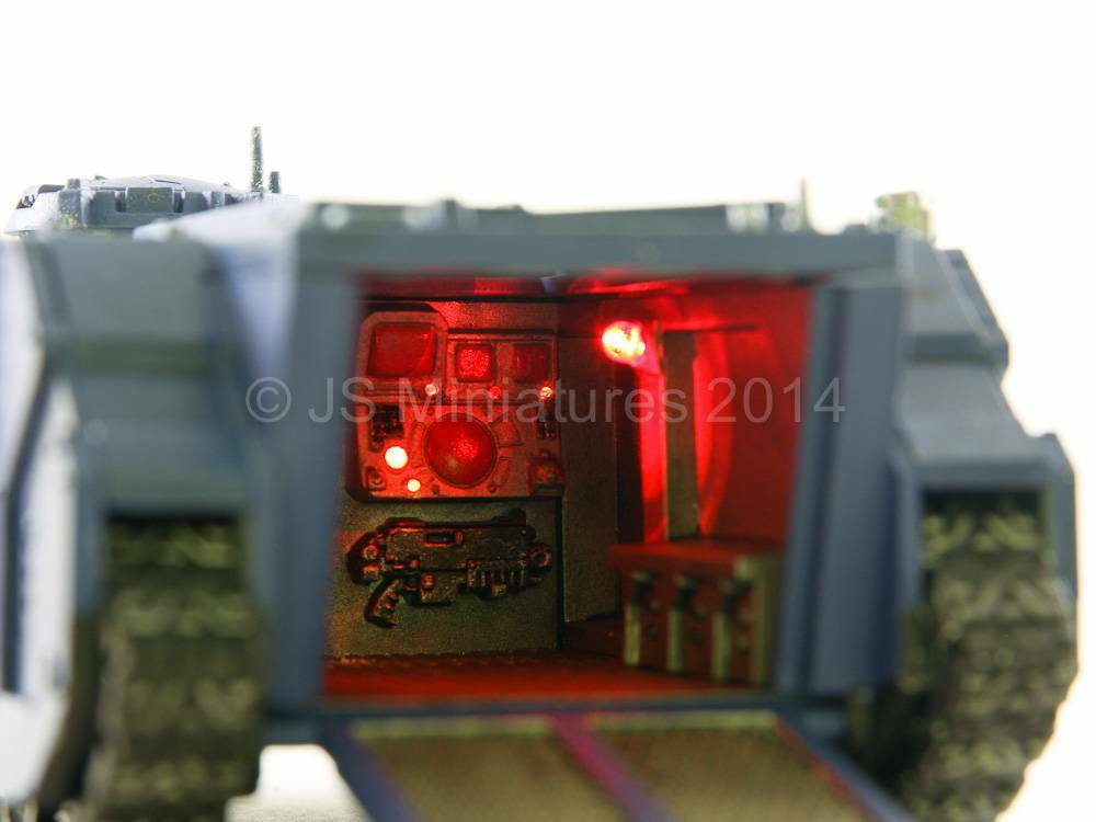 Lighting Kit for Warhammer 40K Tanks | Small Scale Lights
