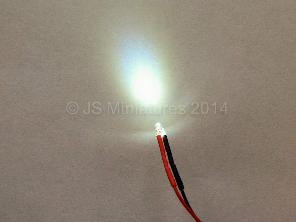 1.8mm Pre-wired Ultrabright LED - Small Scale Lights