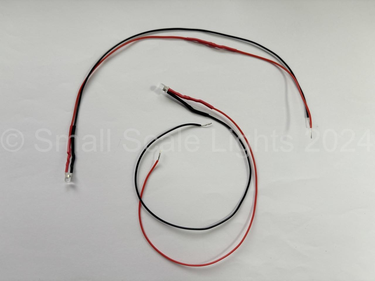 2 x 3mm LED Lighting Kit for Warhammer 40K | Small Scale Lights