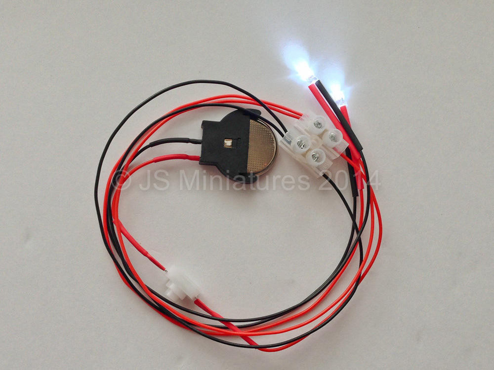 2 x 3mm LED Lighting Kit for Warhammer 40K | Small Scale Lights