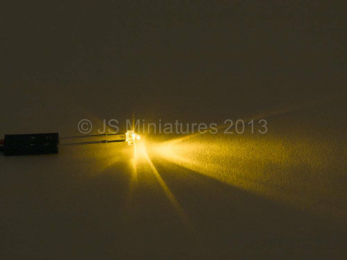 1.8mm Pre-wired Ultrabright LED - Small Scale Lights
