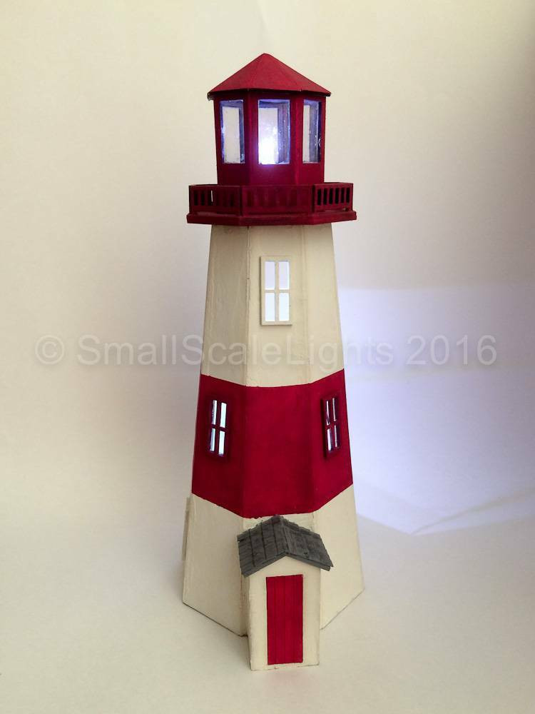 LED Lighthouse Beacon Effect Lighting Kit | Small Scale Lights