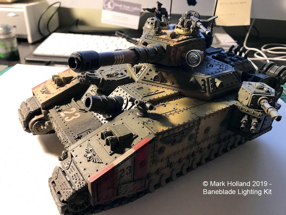 Warhammer 40k Baneblade Tank Lighting Kit | SmallScaleLights