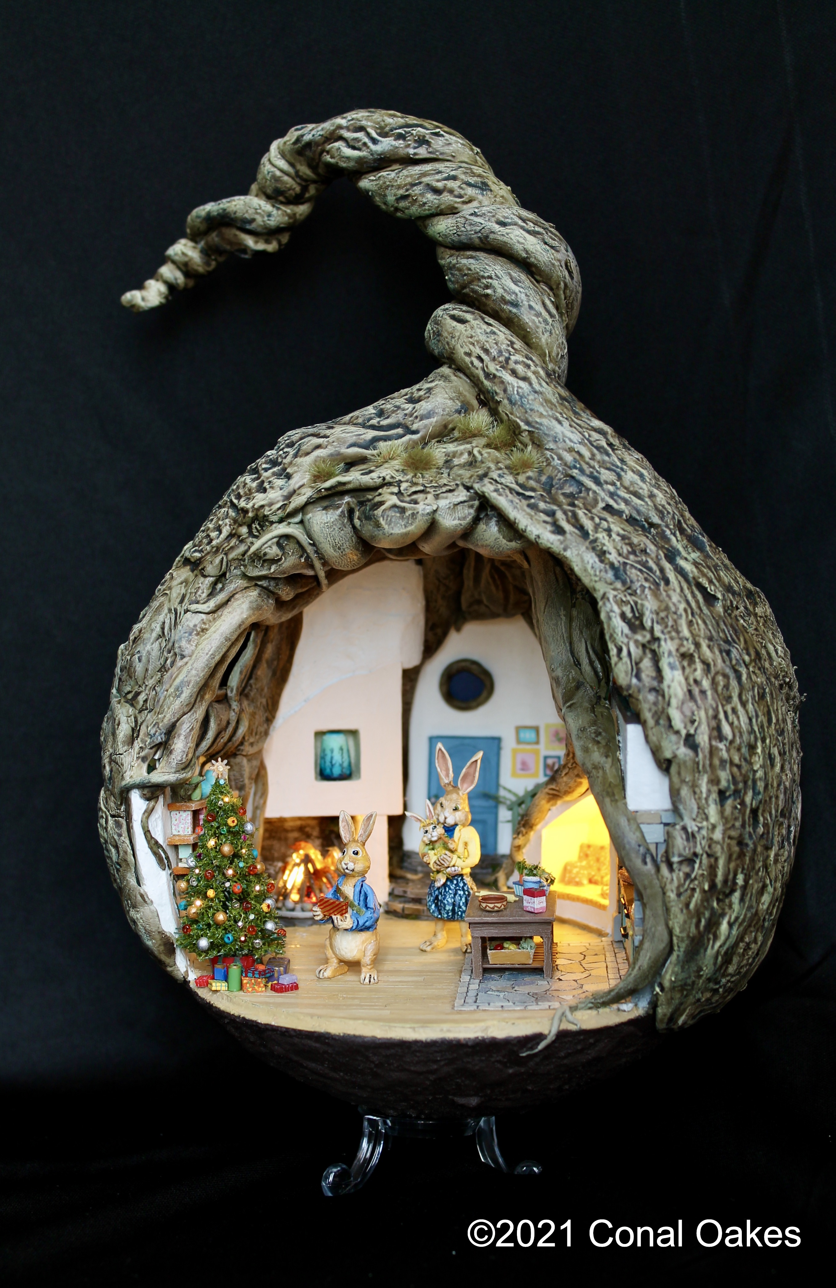 Model of the Week - A Peter Rabbit Christmas Bauble with LED lights ...