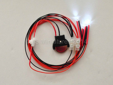 4 x 3mm LED Lighting Kit for Warhammer 40k | Small Scale Lights