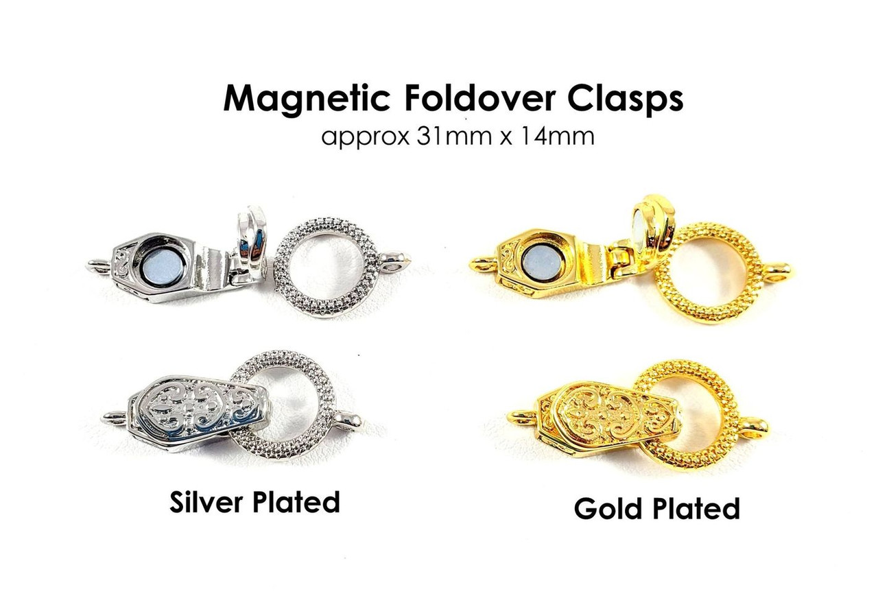 Folded-over Magnetic Clasp