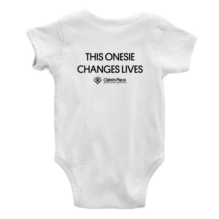 Go Live Your Life (White Onesie) - Claire's Place
