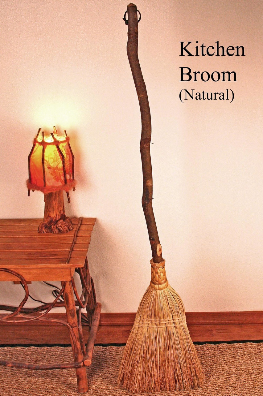 Kitchen Shaker Broom - Clary Sage Herbarium