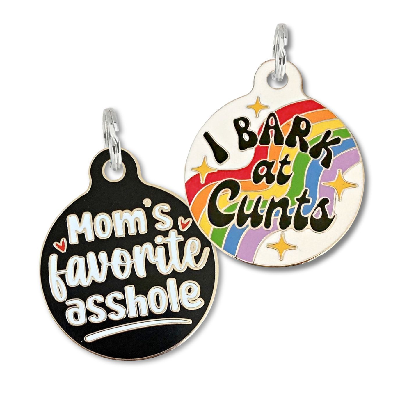 Bad Tags OFFICIAL - Funny Dog Tags for Sale - Personalized Pet ID Tags ...