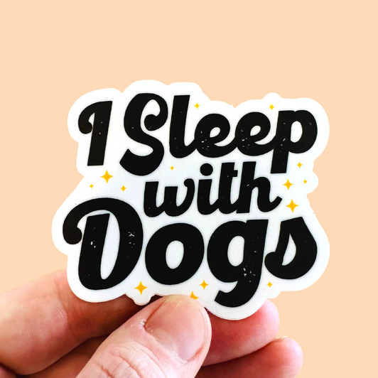 Easily Distracted by Dogs Sticker