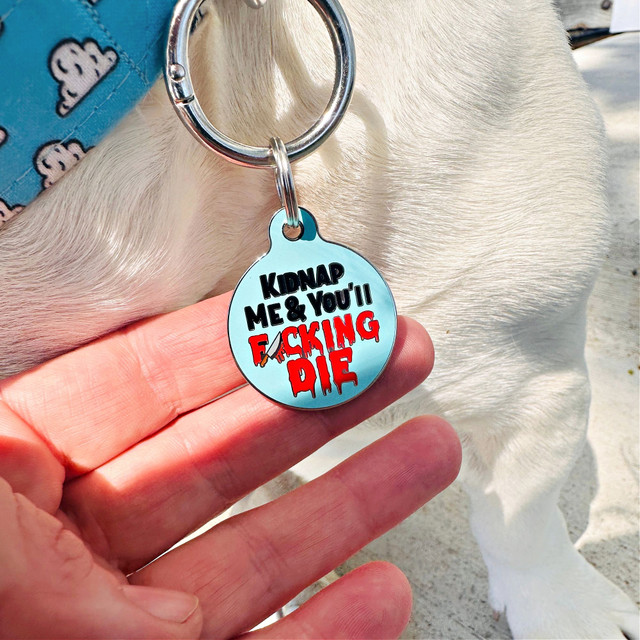 Bad Tags OFFICIAL - Funny Dog Tags for Sale - Personalized Pet ID Tags ...