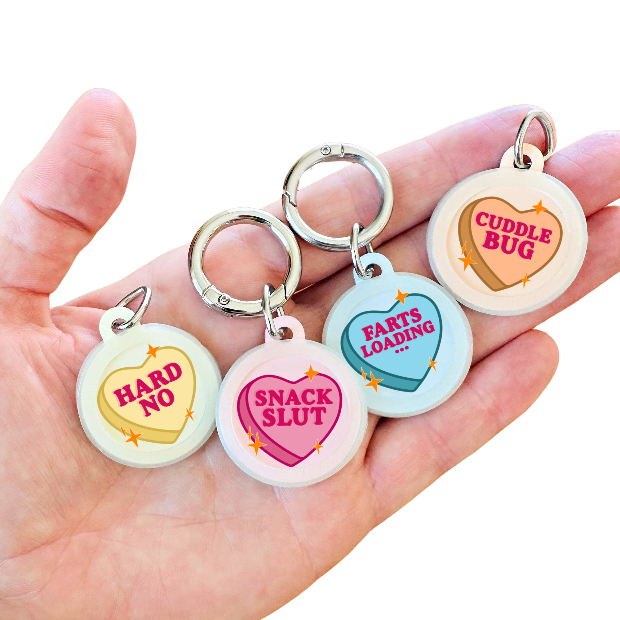 Bad Tags OFFICIAL - Funny Dog Tags for Sale - Personalized Pet ID Tags ...