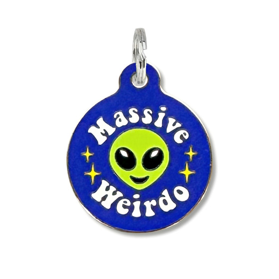 Massive Weirdo Pet ID Tag for Dogs and Cats