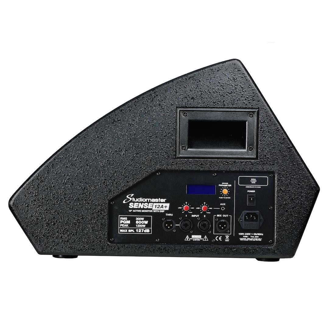 Studiomaster Sense 12A+ 12″ Active Stage Floor Monitor - Music Gear Direct
