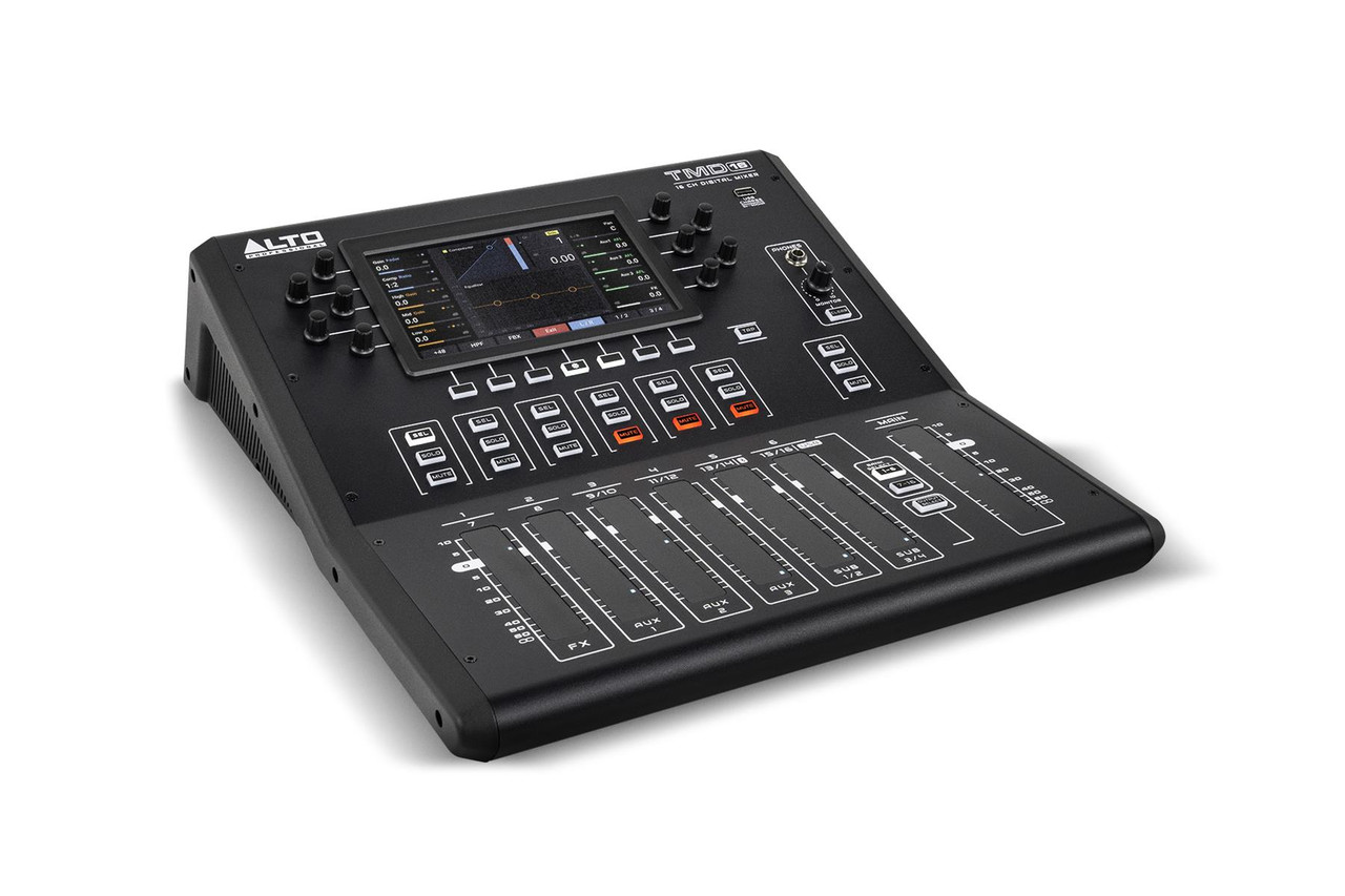 Alto Professional TMD16 16-Channel Compact Digital Mixer with Bluetooth ...