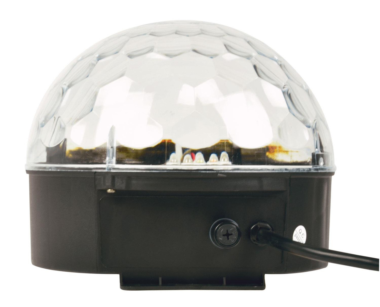QTX Moonglow LED Mirrorball Light Effect Disco DJ Party - Music Gear Direct