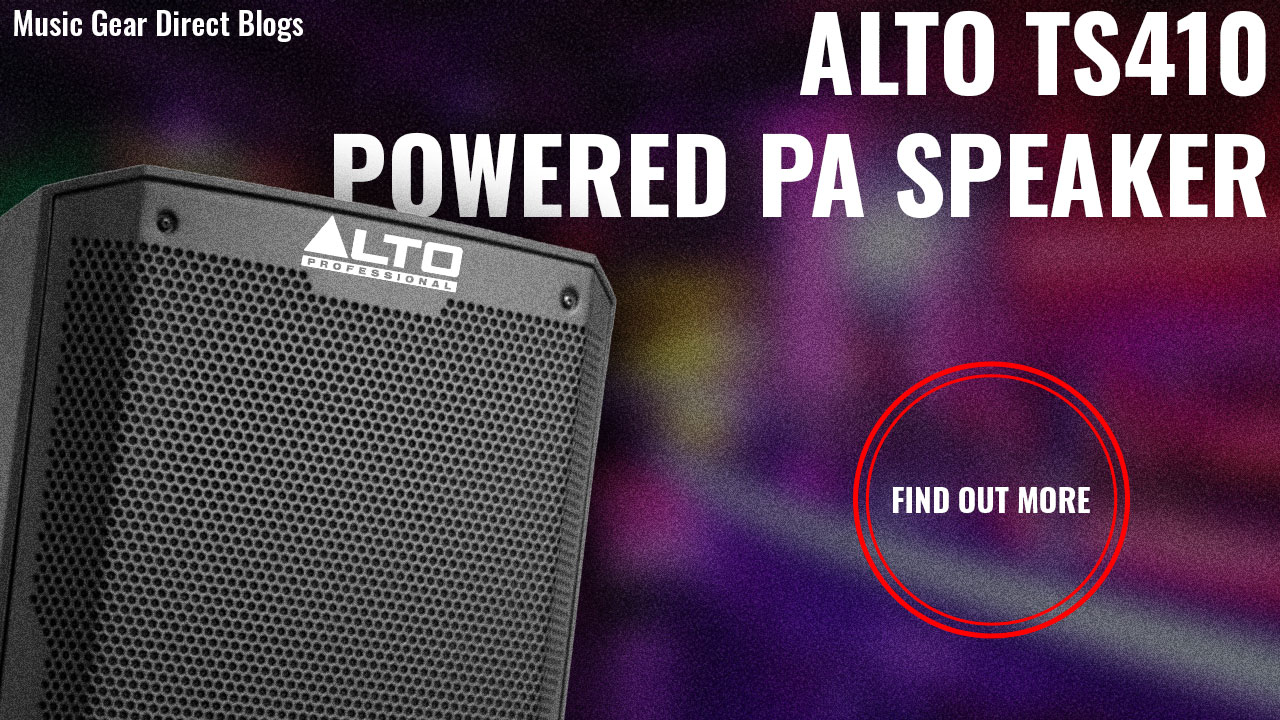 Alto Professional TS410 Active 10" PA Speaker - Music Gear Direct