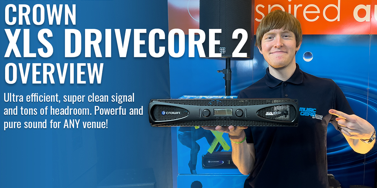 Crown XLS DriveCore 2 Series | Overview - Music Gear Direct