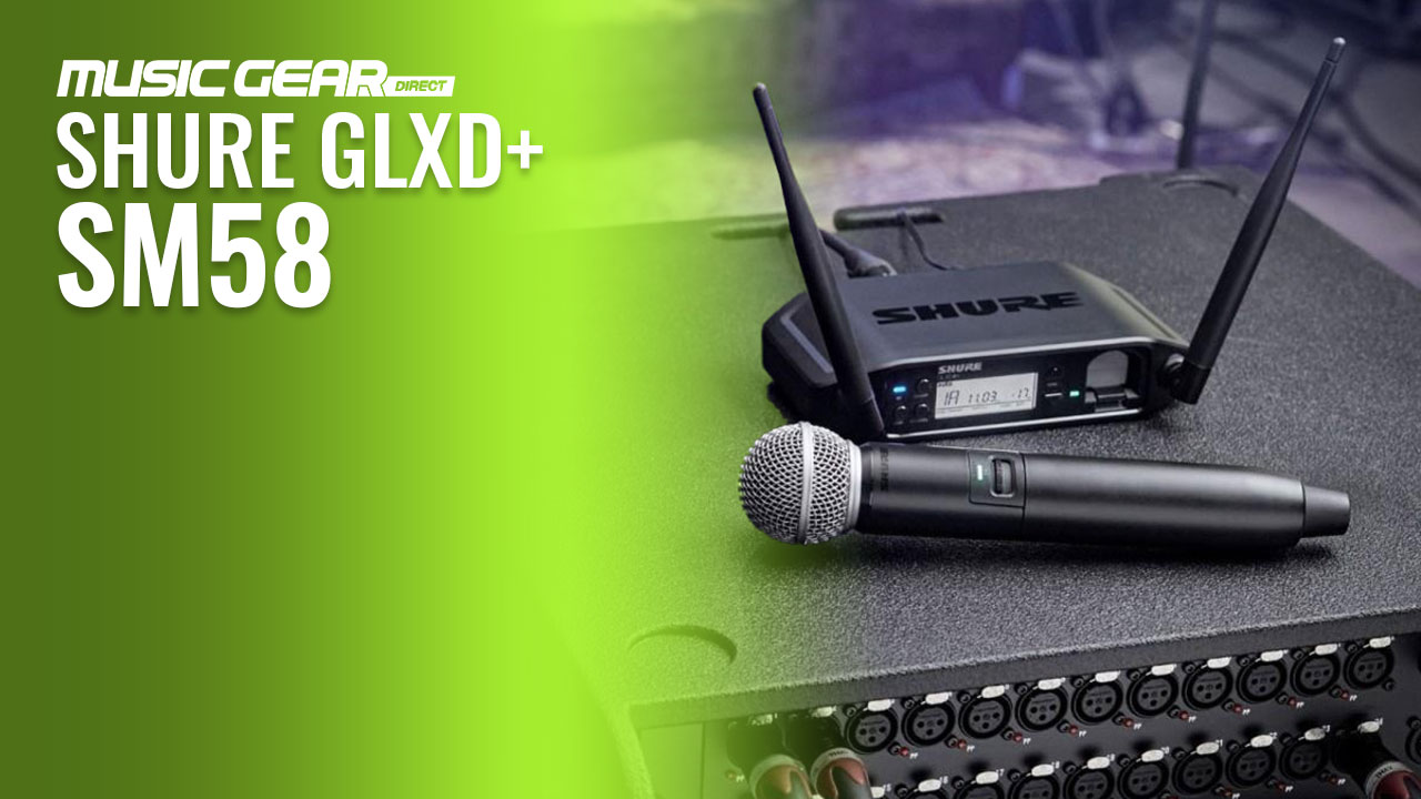 Shure GLXD24+ Digital Wireless Mic System - Music Gear Direct
