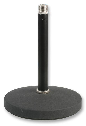 Pulse Desktop Microphone Stand, Black - PLS00061 - Music Gear Direct